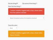 Jquery Plugin For Conditional Logic Form Functionality Togglefields Js Free Jquery Plugins