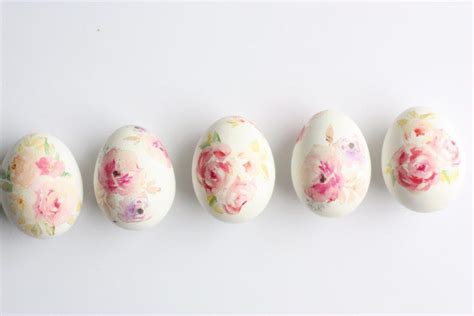 Diy Tattooed Watercolor Easter Eggs