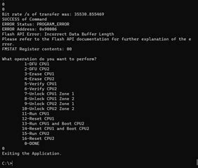 TMS320F28379D SCI Flash Programming With Larger Files C2000