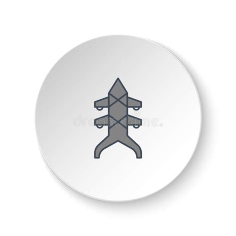 Round Button For Web Icon Architecture And City Button Banner Round Badge Interface For