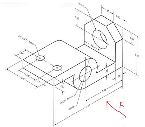 [solved] Autocad Multi View Drawing Please Draw A Left Front Right And Course Hero