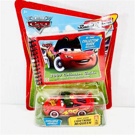 Mattel Toys Disney Pixar The World Of Cars Night Vision Mcqueen 9