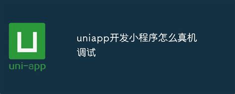 How To Debug The Small Program Developed By Uniapp On Real Machine Process Uni App Php Cn