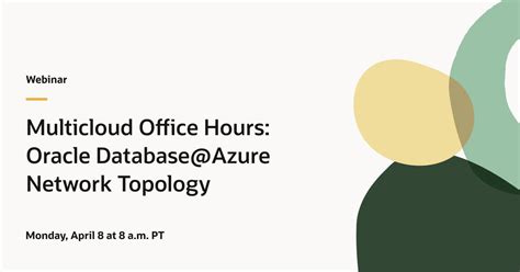 Oracle Cloud On Linkedin Oci Multicloud Office Hours Oracle