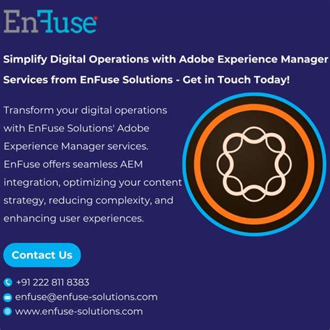 PPT Simplify Digital Operations With Adobe Experience Manager Services From EnFuse Solutions