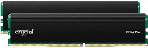 Crucial Pro 64gb 2 X 32gb Pc4 25600 Ddr4 3200 Memory Cp2k32g4dfra32a For Sale Online Ebay