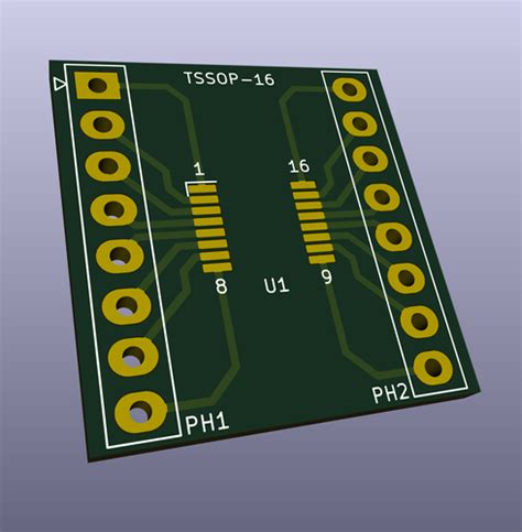 TSSOP Adaptor PCB Andibee Webshop