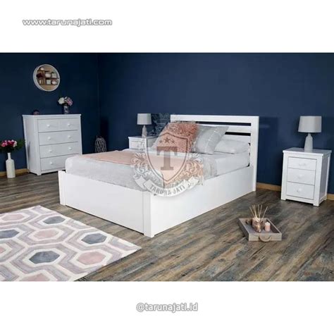 Ranjang Minimalis Modern Warna Putih 2025