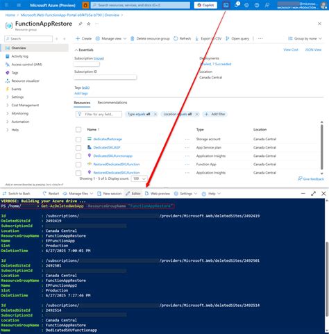 How To Restore Azure Function Apps Elastic Premium And Dedicated Skus Icefires Notebook