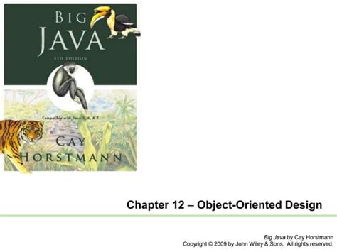 Lecture 3 Object Oriented Design Ppt