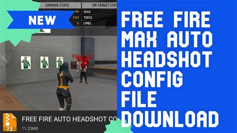 Free Fire Max Auto Headshot Config File Download Latest 2024