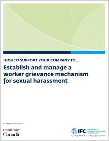 How To Support Your Company To Establish And Manage A Worker Grievance Mechanism For Sexual
