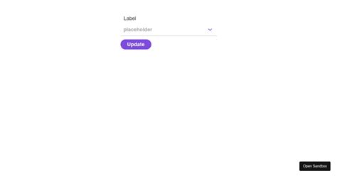 Form Select Many Options Codesandbox
