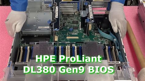 Hpe Proliant Dl380 Gen9 Server Bios Update How To Update The Bios Efi Bios File Boot Manager