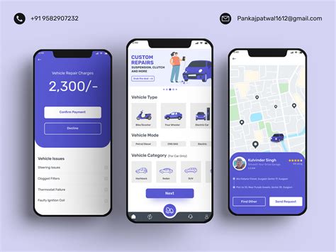 Roadside Assistance Mobile App By Pankaj Patwal On Dribbble