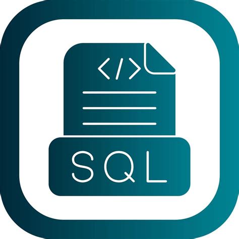 Sql File Vector Icon Design 21301828 Vector Art At Vecteezy