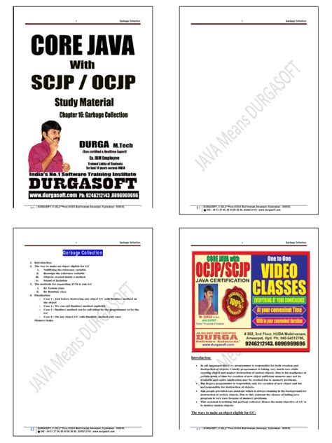 16 garbage collection pdf java programming language variable