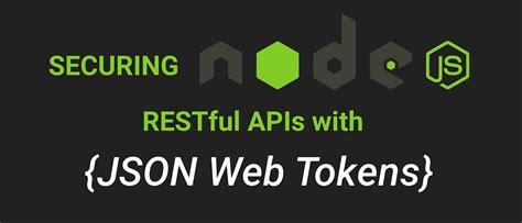 Securing Your Express Restful Apis Using Json Web Tokens By Onejohi Medium