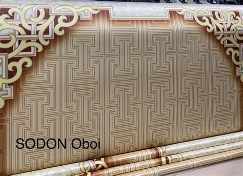 Монгол хээтэй обой захиалга бэлэн Sodon Oboi СОДОН ОБОЙ