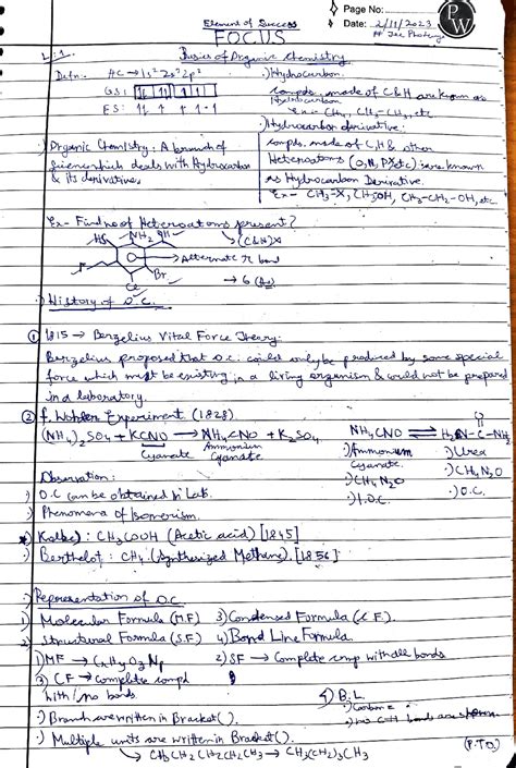 Organic Chemistry Notes Iupac Nomenclature Lecture Notes Chemistry Docsity