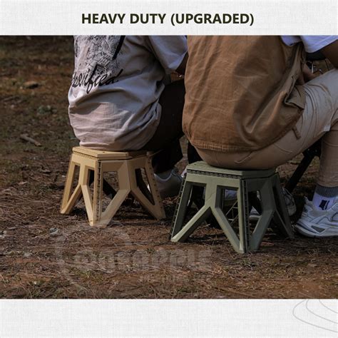 Foldable Step Stool Tall Holds Up To 120kg Plastic Foldable Step Stool For Bathroom Garden