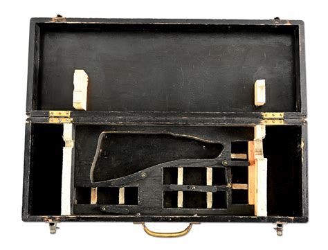 Lot Detail U S Secret Service Thompson Submachine Gun Case