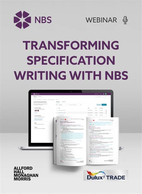 Transforming Specification Writing With Nbs Nbs