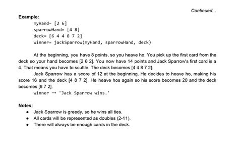 Solved Function Name Jacksparrow Inputs 1 Double A 1x2