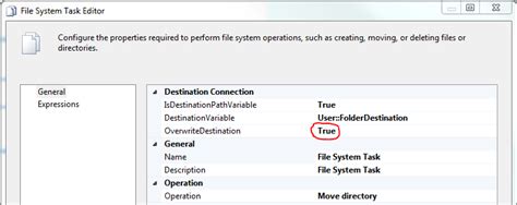 Easy And Efficient Way To Log Overwriting Of A Directory In Sql Server Integration Services