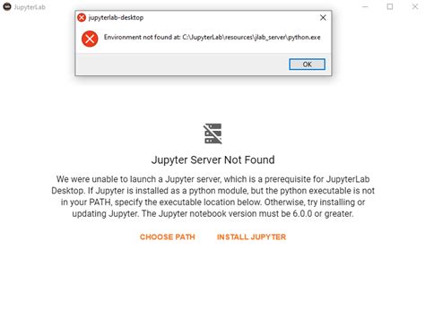 Installation Problems Under Win Or Ubuntu Jupyter Server Not Found Issue