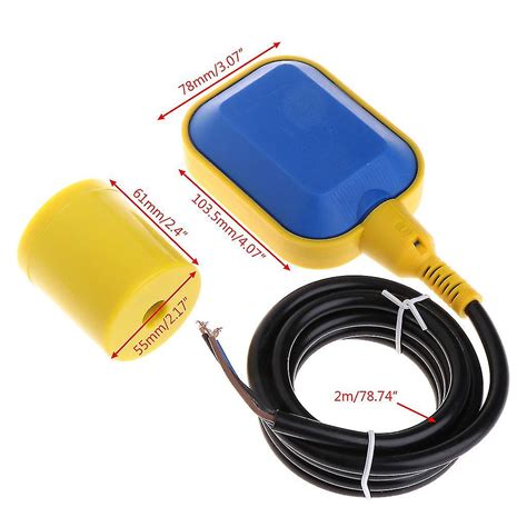 Float Switch 2m Water Tank Level Controller Sensor Liquid Fluid