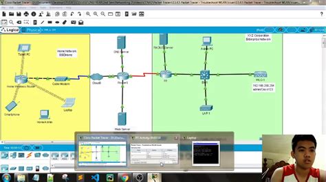 Ccna2 Srwe 13 4 5 Packet Tracer Troubleshoot Wlan Issues Youtube