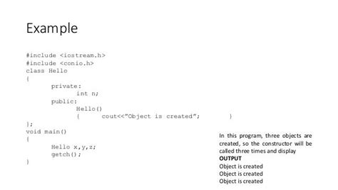 [oop lec 13 14 15] constructors destructor and its types