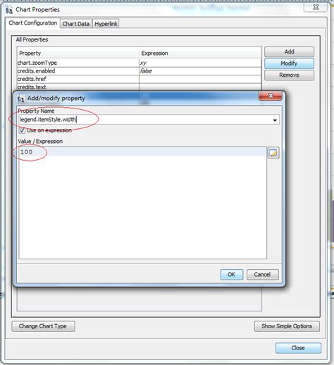 Issues Related To Highcharts Html5 Charts Configuration Options When