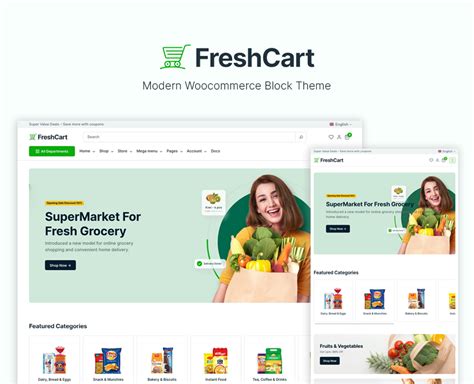 Freshcart Dokan Multi Vendor Marketplace Woocommerce Theme