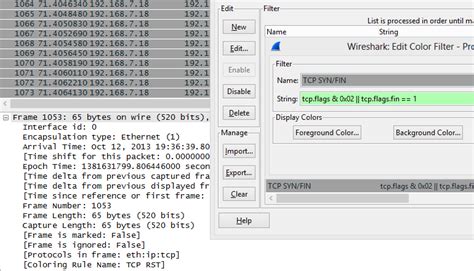 packet fingerprinting with wireshark and detecting nmap scans