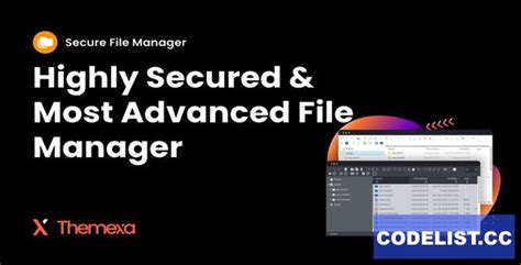 Secure File Manager Pro V15 Premium Scripts Plugins And Mobile