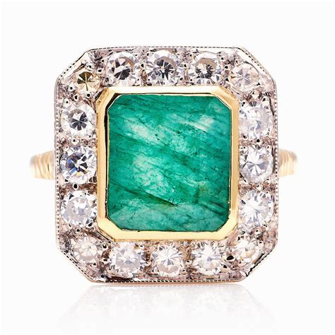 Vintage And Antique Emerald Rings Popular For Engagements Quality