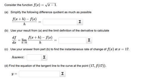 Solved Let F T A Simplify The Following Difference