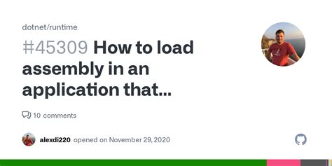 How To Load Assembly In An Application That Publishes As A Single File · Issue 45309 · Dotnet
