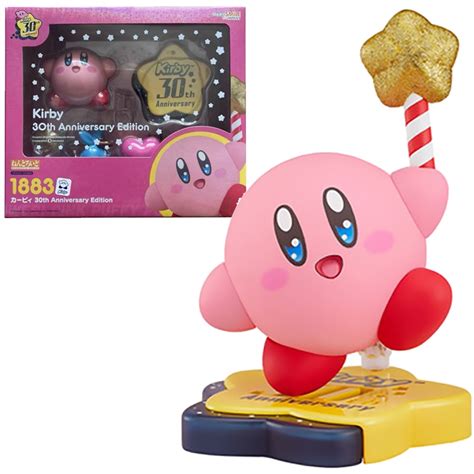 100 오리지널 좋은 미소 넨 드로이드 Gsc 1883 호시 노 커비 30 주년 에디션 애니메이션 피규어 모델 액션 완구 선물 재고 있음 Aliexpress