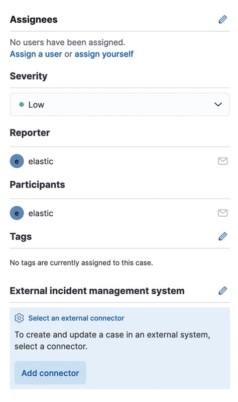 Cases Add Spacing Between All The Sections In The Case View Sidebar · Issue 146008 · Elastic
