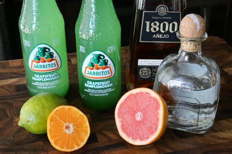 Mexican Cantaritos Tequila Cocktail Recipe
