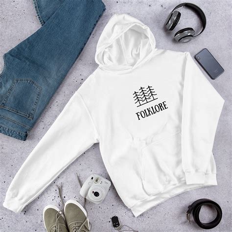 Folklore Hoodie Taylor Swift Sweatshirt Cute Trendy Etsy