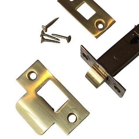 Solid Brass Latch Set For Door Hardware 2 38 Inch Backset Passage