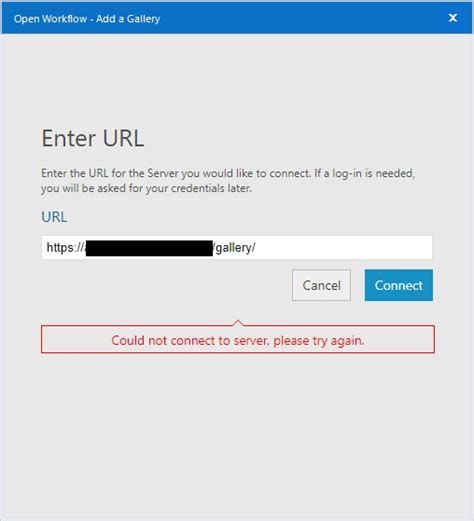 Solved Add A Gallery On Alteryx Server Could Not Connect Alteryx Community