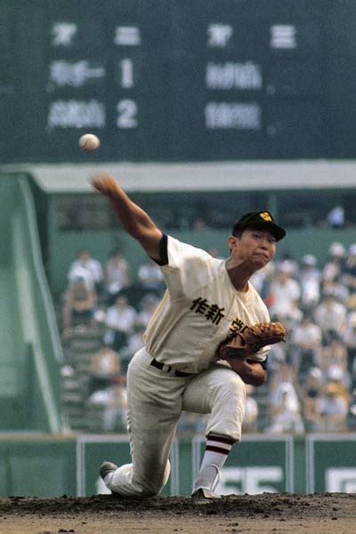 作新学院（栃木）江川卓投手〔3〕 1…：1970年代 「夏の球児」 写真特集：時事ドットコム