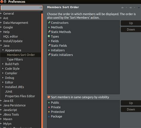 Eclipse Format Java Classinterface Declaration Stack Overflow