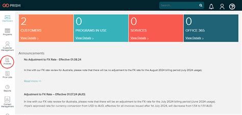 Invoices Prism Portal Operations Apac Knowledge Base