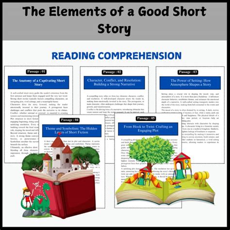 The Elements Of A Good Short Story Reading Comprehension Passage